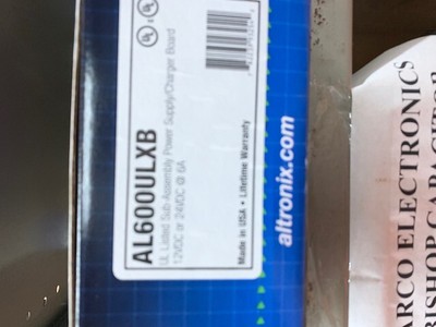 ALTRONIX AL600ULXB Power Supply New 782239932542 | eBay