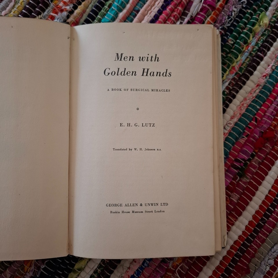Men With Golden Hands (E. H. G. Lutz - 1957) #K2 | eBay Australia