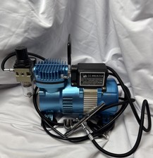 Master Airbrush Cool Runner II Dual Fan Air Compressor and Airbrushing ...