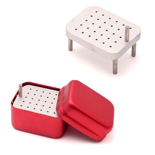 30 Holes New Dental Burs Endo Files Holder Stand Autoclave Disinfection ...