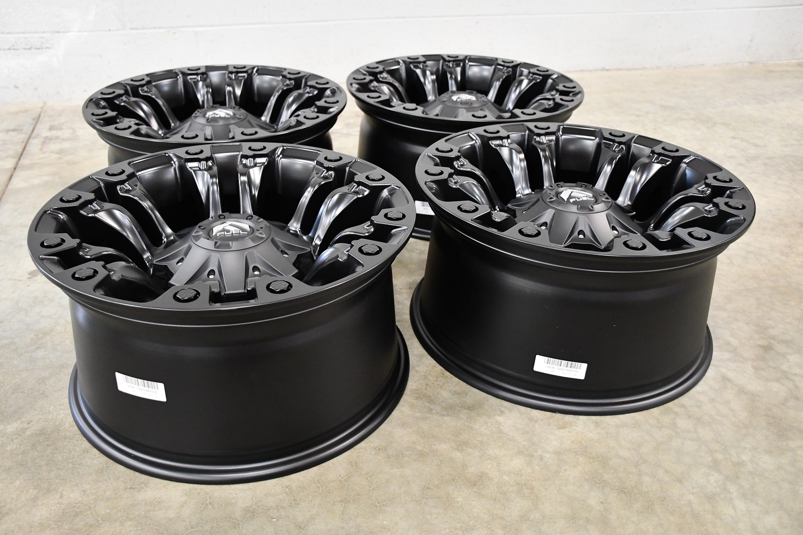 Set 4 Fuel D560 Vapor 20x9 8x180 Matte Black Wheels 20" 20mm Rims | eBay