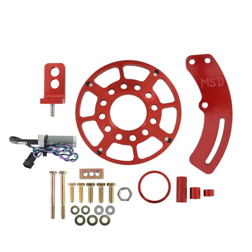 8644 MSD Crank Reluctor Wheel Kit - Flying Magnet - BBF - 7.25 in ...