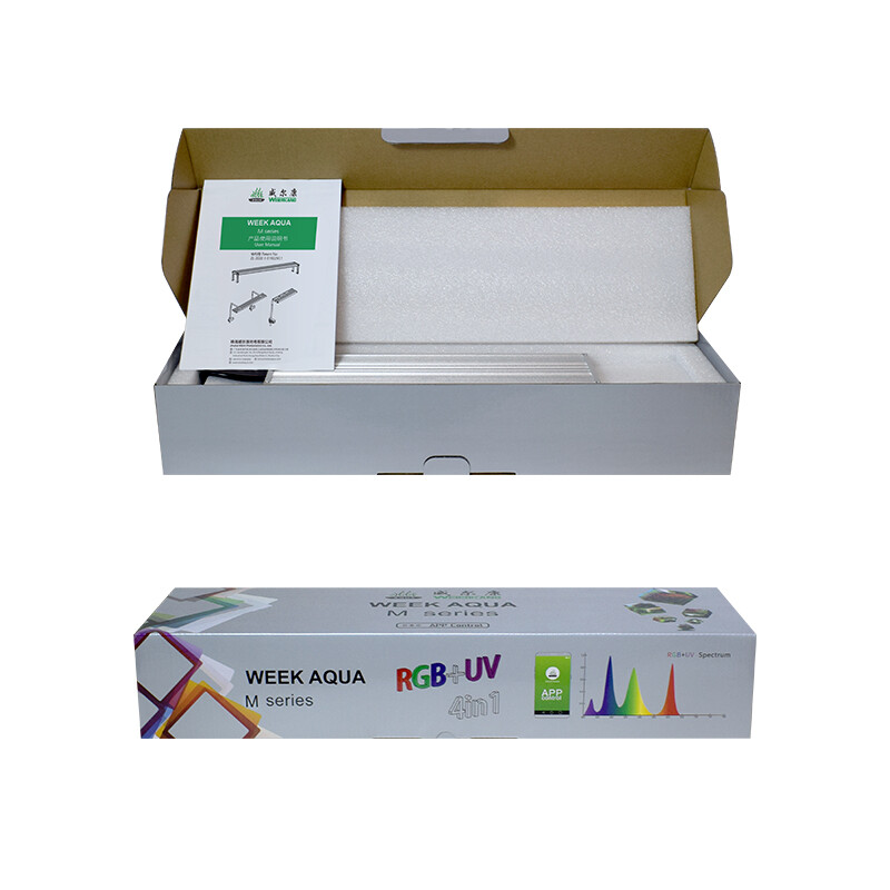 Week Aqua M-Series Bluetooth APP Control Full-spectrum led Aquarium ...