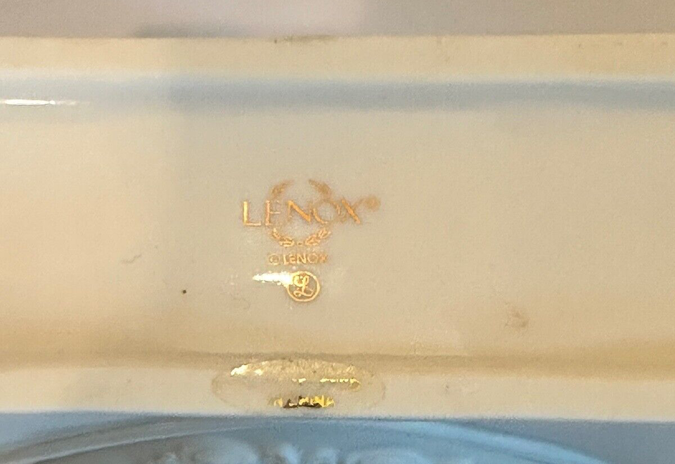 Rosebud Collection Lenox Quartz Heart-Shape Clock 5" Roses Ivory Gold ...