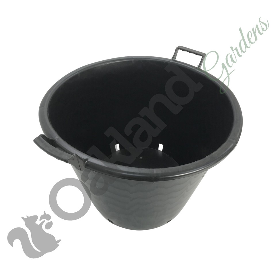 5 x 50 Litre Plant Tree Pot With Handles Heavy Duty 50L Lt Big Large ...