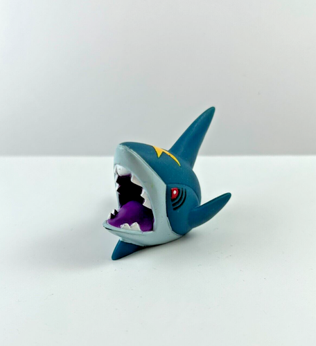 Pokemon Kids Sharpedo Finger Puppet Figure Toy 2003 Bandai Nintendo ...