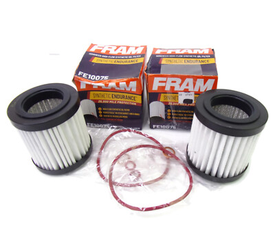 Lot Of 2 FRAM FE10075 Engine Oil Filters Synthetic Endurance 25,000 ...