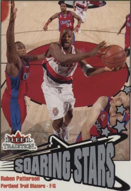 2002-03 Fleer Tradition - Soaring Stars Ruben Patterson #244 Crystal ...