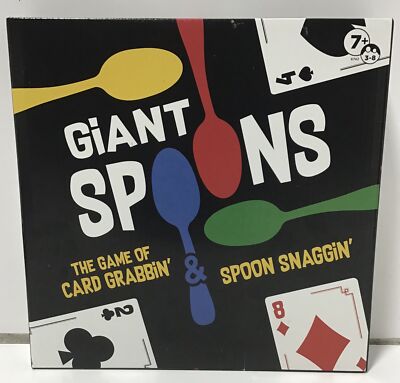 Giant Spoons, Card Games for Kids - Spoons Game, Deck of Cards, Fun ...