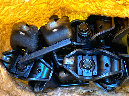 Ford 302 351w Factory Pedestal Rocker Arms & Hardware oem F-150 F-250 ...