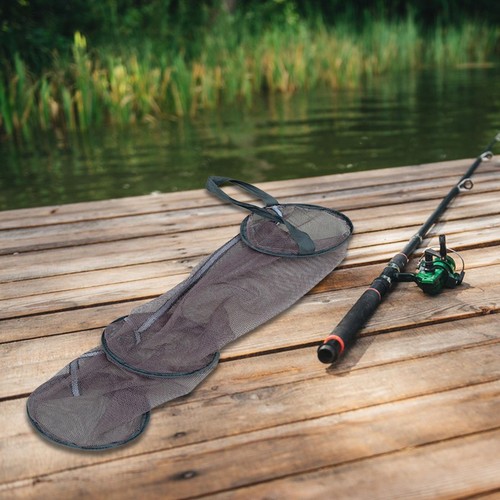 Fishing Keep Net Fishing Basket Collapsible Portable Lightweight ...