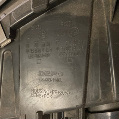 A6398200161 reflektor für MERCEDES-BENZ VIANO (W639) L2.0 CDI 4Matic ...