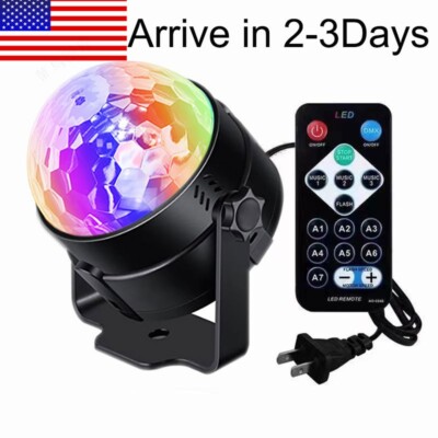 Rotating Laser Projector Stage Light LED RGB DJ Disco KTV Show Party ...