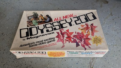 Magnavox Odyssey 200: 3 Games in 1 Retro Console - UNTESTED with Box ...