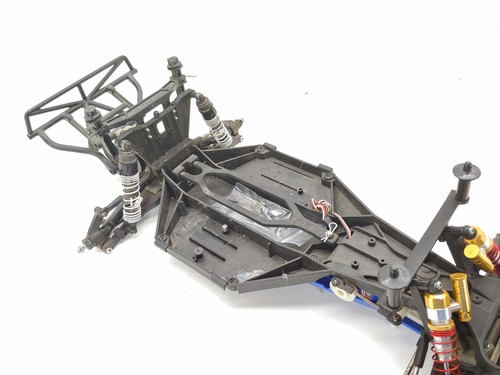 Traxxas Slash 2wd LCG 1/10 Short Course Truck Roller Slider Chassis w ...