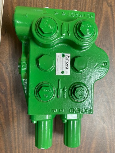 John Deere tractor dual rear SCV control hydraulic valve RE248038 | eBay