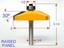 1 pc 1/4" Shank 30° Straight Bevel Raised Panel Router Bit ...