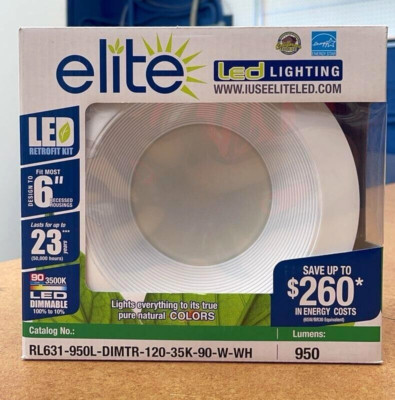 ELITE RL631-950L-DIMTR-120-35K-90-W-WH | eBay
