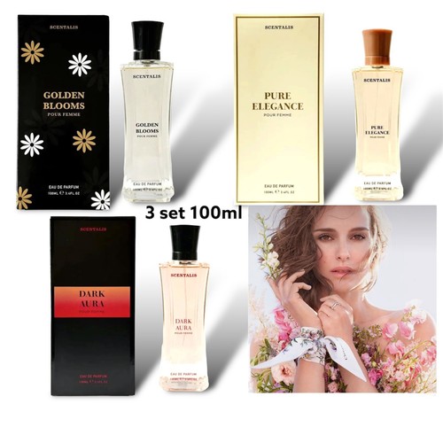 3 x 100ml woman’s perfume Eau De Perfume Spray Gift Pack Women ...