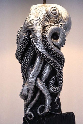 Octo Lamp Table Top Statue Octopus Sea Creature Ocean Aquatics Marine ...