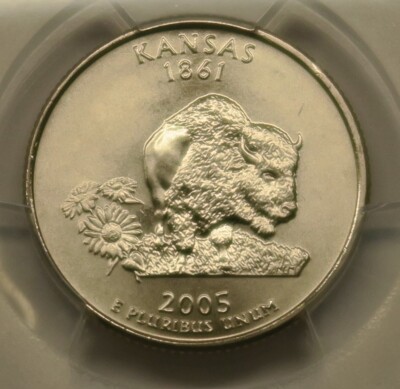 2005 D Kansas State Quarter PCGS SP68 Satin Finish | eBay