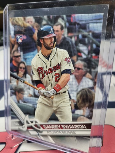2017 Topps Baseball #87 DANSBY SWANSON (RC) Complete Set Rookie Image ...