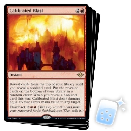 Calibrated Blast X4 M/NM Magic: The Gathering MTG Modern Horizons 2 | eBay