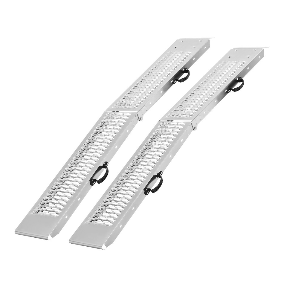 VEVOR 1000 lbs Aluminum Ramps 2Pcs Heavy-duty Loading Ramps with ...