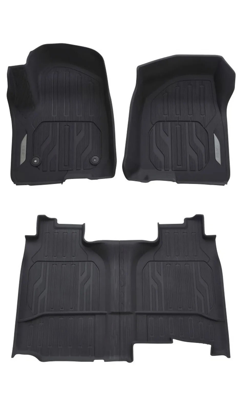 2019-2025 GMC Sierra Front & Rear All Weather Floor Liners | 84333604 ...