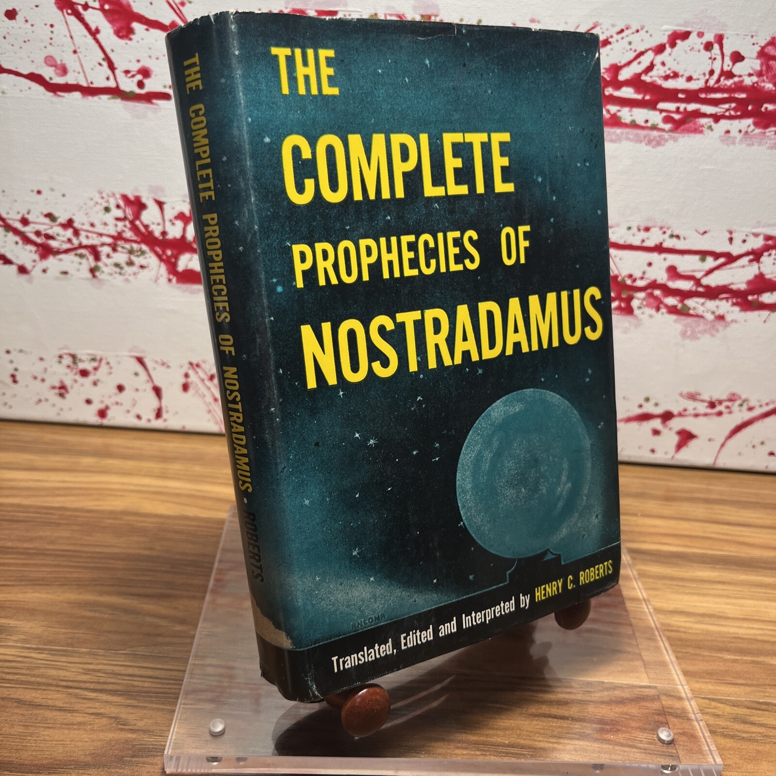 The Complete Prophecies Of Nostradamus Henry Roberts, HC/DJ 1979 Ships ...