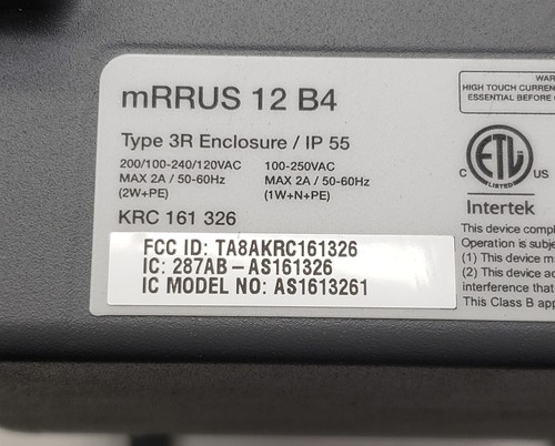 Ericsson KRC 161 326/1 KRC161326/1 mRRUS 12 B4 3R Enclosure Radio ...