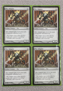 MAGIC:THE GATHERING 4XPLAYSET - MYR ADAPTER - MIRRODIN - ARTIFACT - LP ...