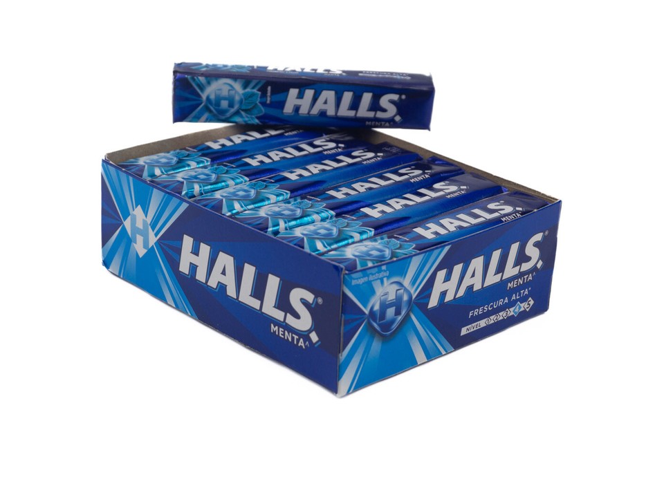 Halls Black Extra Strong Menthol Halls Negras Mexicanas 12 Pc Net 11oz ...