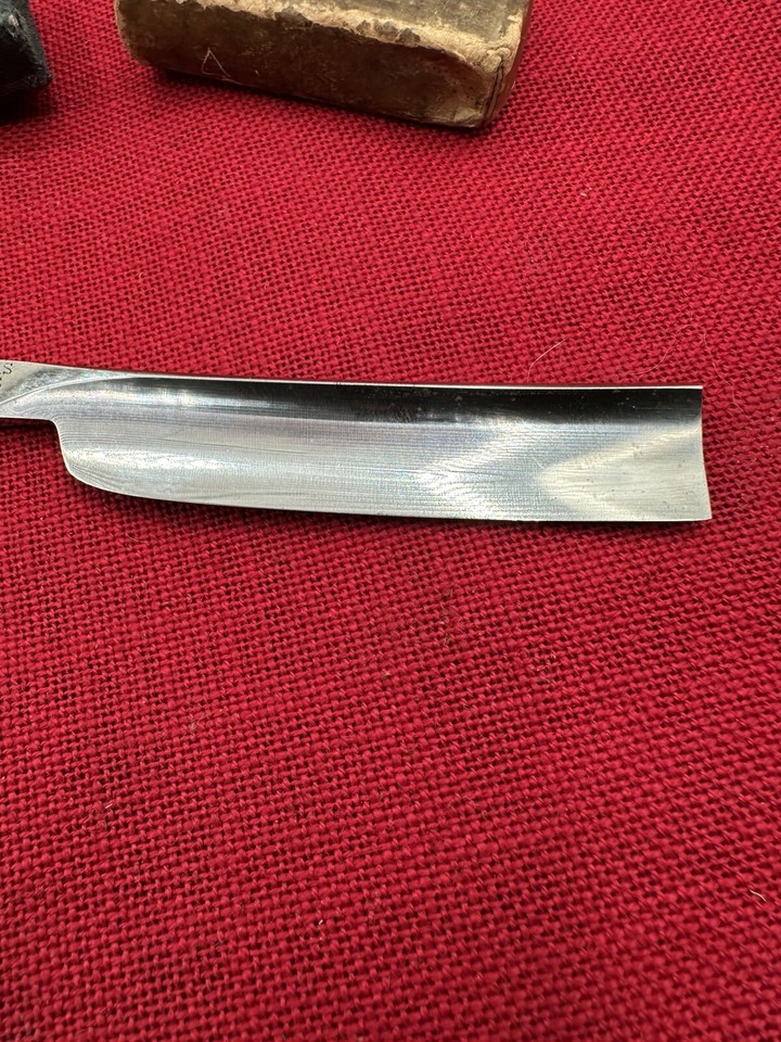 Vintage Strauss & Brooks Meteor Razor Works Solinger Germany Straight ...