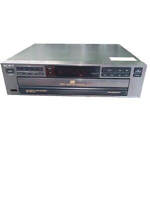 Sony CDP-C321 5 Disc Automatic Loading System High Density Linear ...