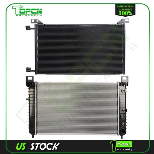 Fits Chevrolet Tahoe Replacement Radiator & Condenser Cooling Assembly ...