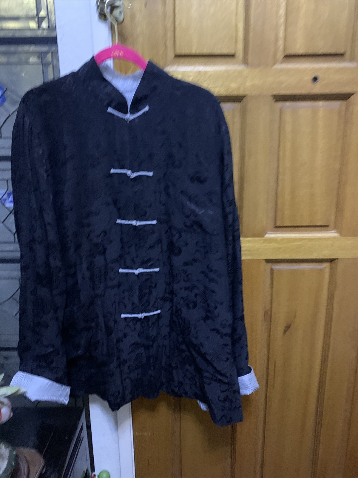 Tang suit traditional Chinese man jacket 100% silk r… - Gem