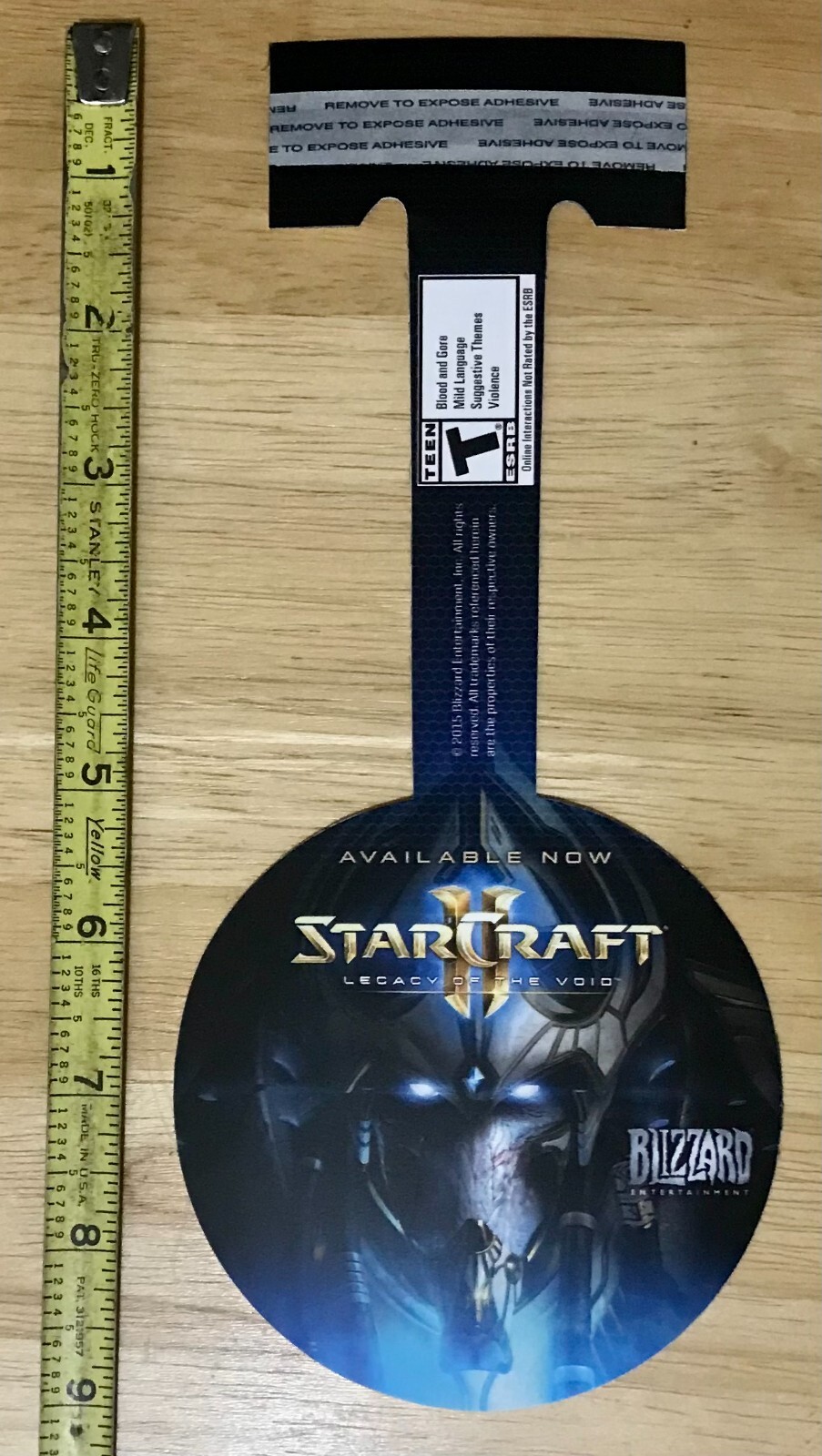 Starcraft II Legacy Of The Void Store Display/Sign/Banner Hanger | eBay