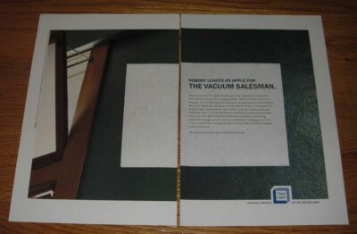 2005 TIAA-CREF Financial Services Ad - Nobody leaves an apple for the ...