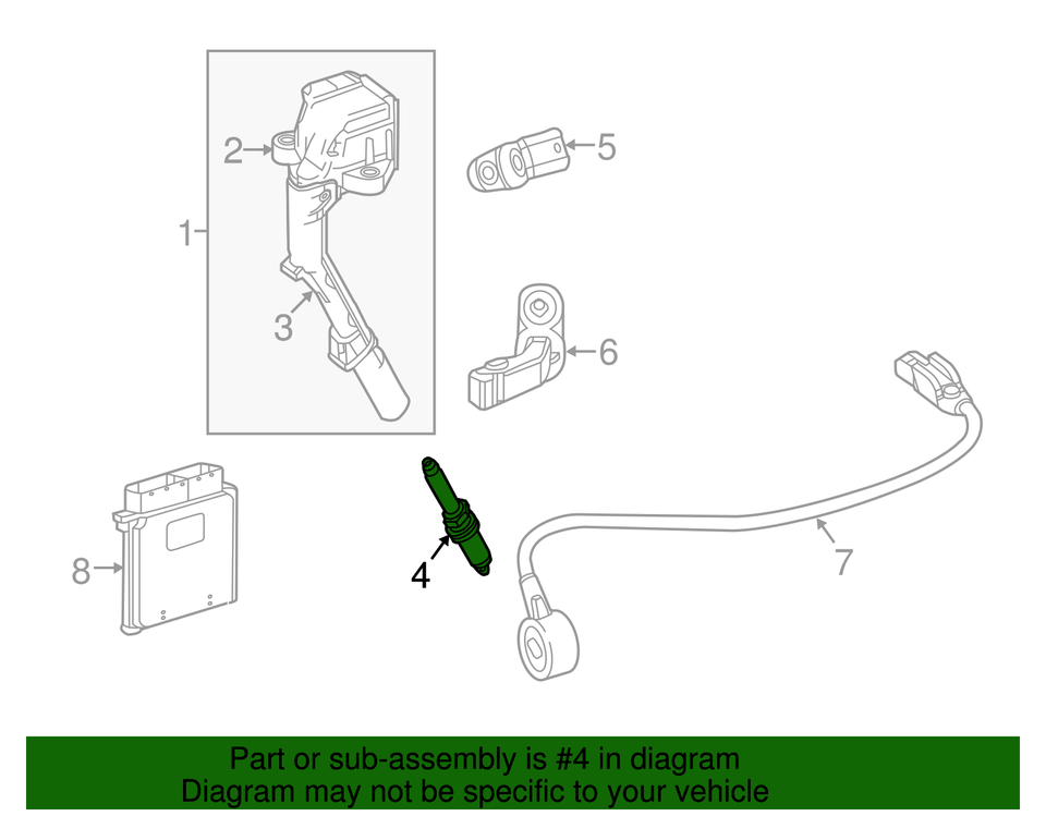 Genuine Mercedes-Benz Spark Plug 270-159-06-00 | eBay