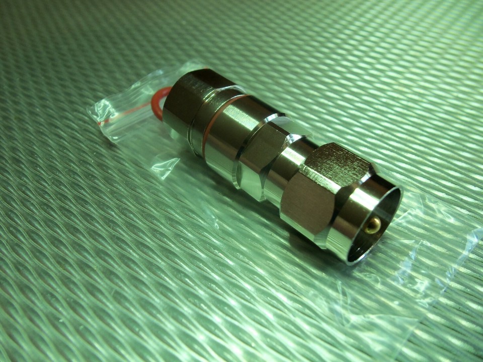 Heliax Coax Cable Adapter Connector 1/2" LDF4-50A PL259 UHF / Andrew ...