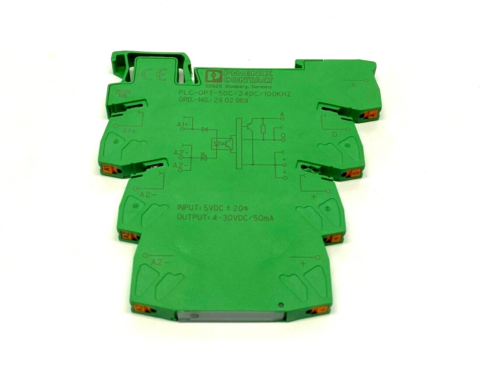Phoenix Contact PLC-OPT-5DC/24DC/100KHZ Solid State Relay Module ...