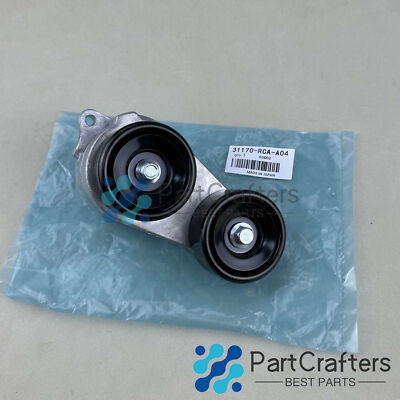 New Serpentine Drive Belt Tensioner Assembly Fit Honda Acura 31170-RCA ...