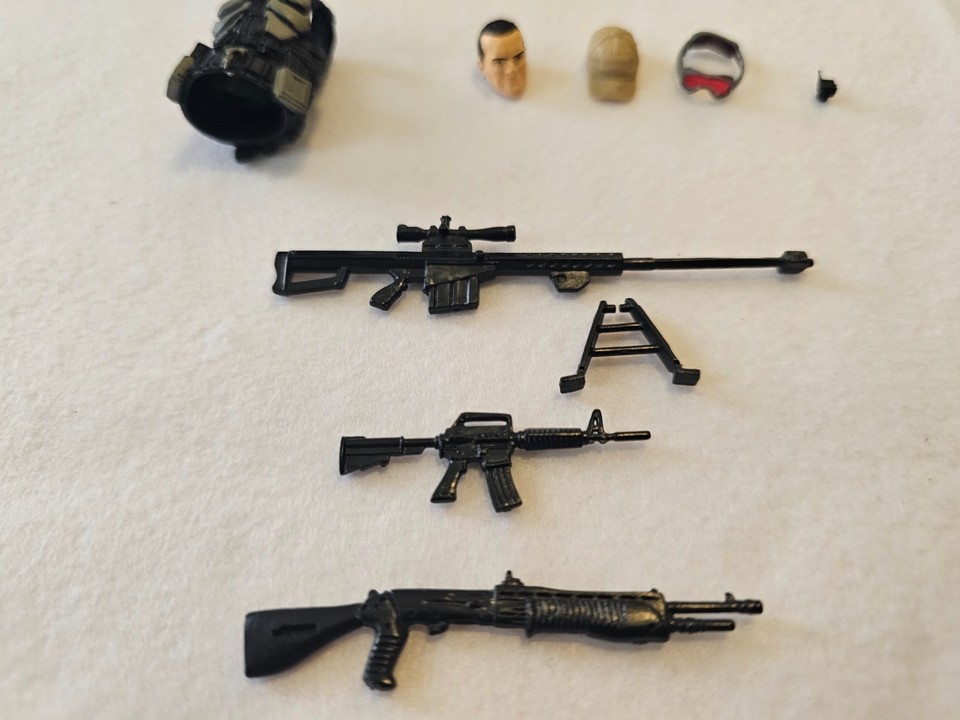 Marauder Gun Runners Tactical Gear Lot – Sniper Rifle, AK, M4, Head 1: ...