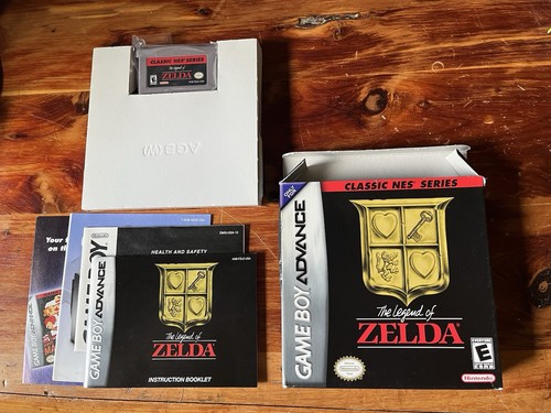 CIB Legend of Zelda NES Classic (GBA) Game Boy Advance Complete ...