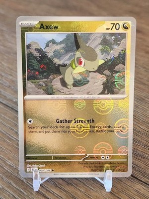 Axew (Poke Ball Reverse Holo) - 068/086 - Black Bolt - NM/M - Pokemon ...