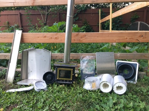 Cubic Cub Mini Wood Stove | eBay