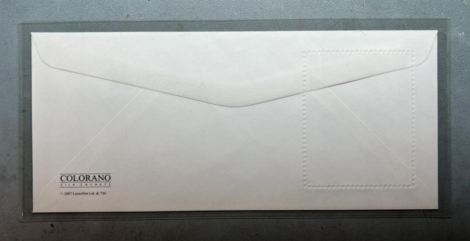 STAR WARS / USPS 1st DAY ISSUE MILLENNIUM FALCON STAMPED ENVELOPE (5-25 ...