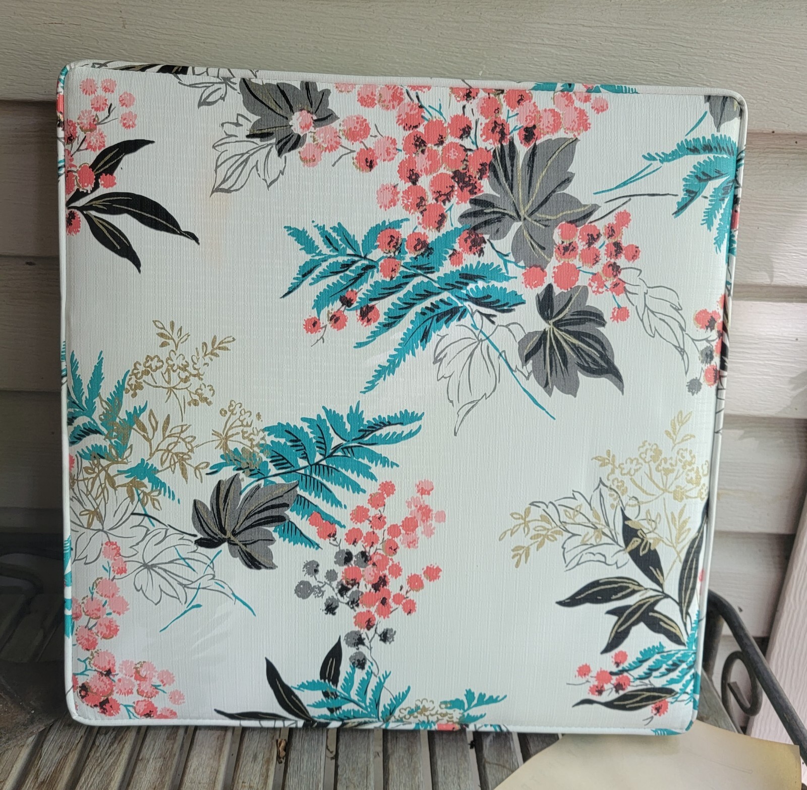 NEW NOS Stacking STOOL MCM EAMES Conover MILO BAUGHMAN ERA Turquoise ...