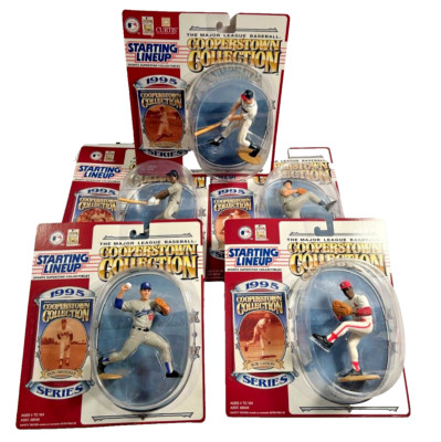 1995 Kenner Cooperstown Collections Starting Lineup Figures NEW ON CARD ...